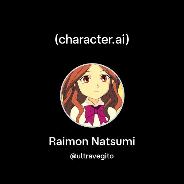 Chat with Raimon Natsumi | character.ai | AI Chat, Reimagined–Your ...