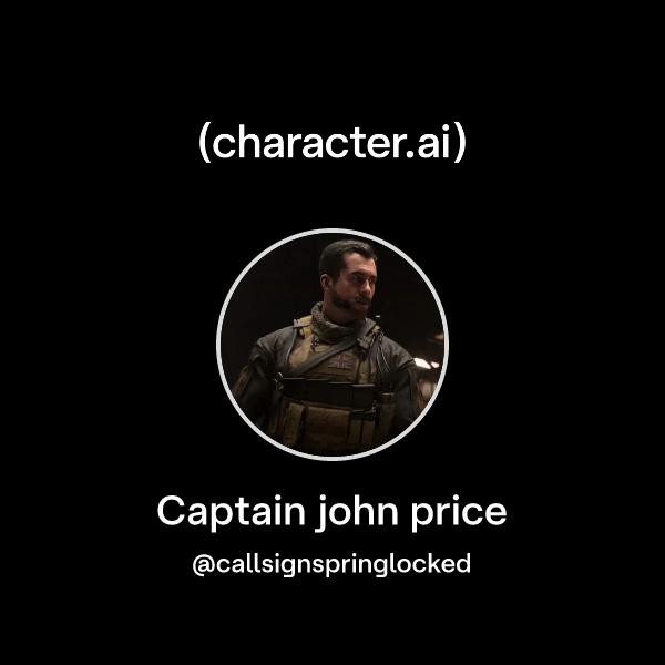 Chat with Captain john price | character.ai | Personalized AI for every ...