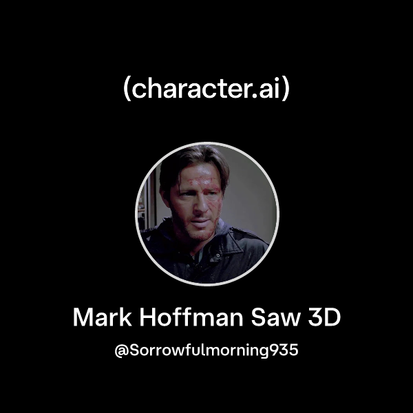 Chat with Mark Hoffman Saw 3D | character.ai | Personalized AI for ...