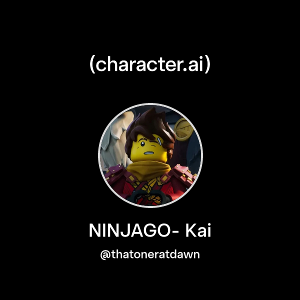 Chat with NINJAGO- Kai | character.ai | Personalized AI for every moment of your day