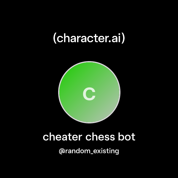 Chat with cheater chess bot | character.ai | AI Chat, Reimagined–Your ...