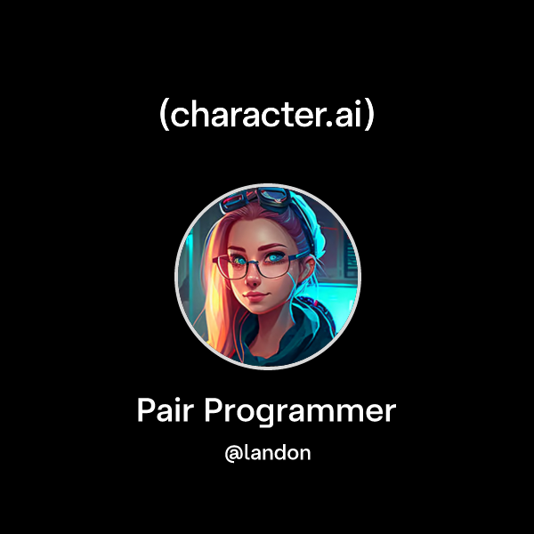 Chat with Pair Programmer | character.ai | AI Chat, Reimagined–Your Words. Your World.