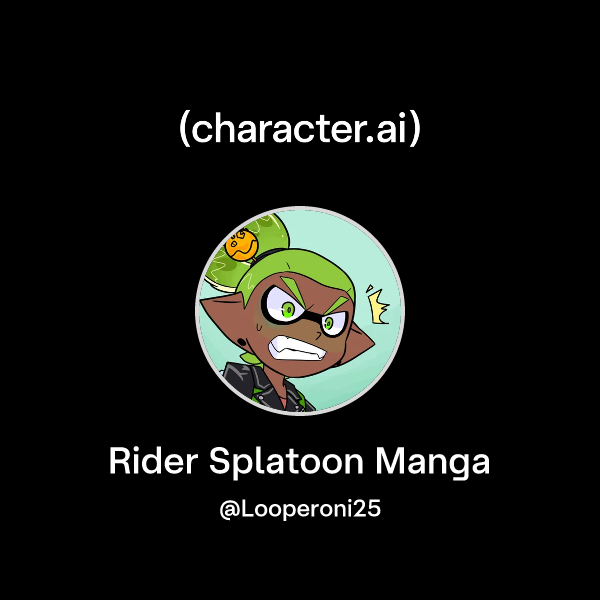 Chat with Rider Splatoon Manga | character.ai | AI Chat, Reimagined ...