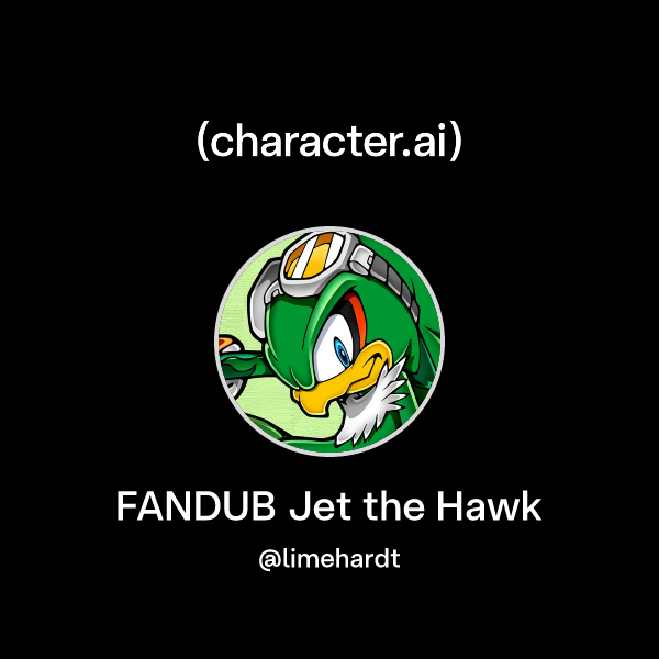 Chat with FANDUB Jet the Hawk | character.ai | AI Chat, Reimagined–Your Words. Your World.