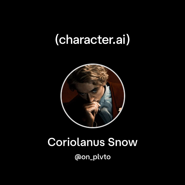 Chat with Coriolanus Snow | character.ai | Personalized AI for every ...