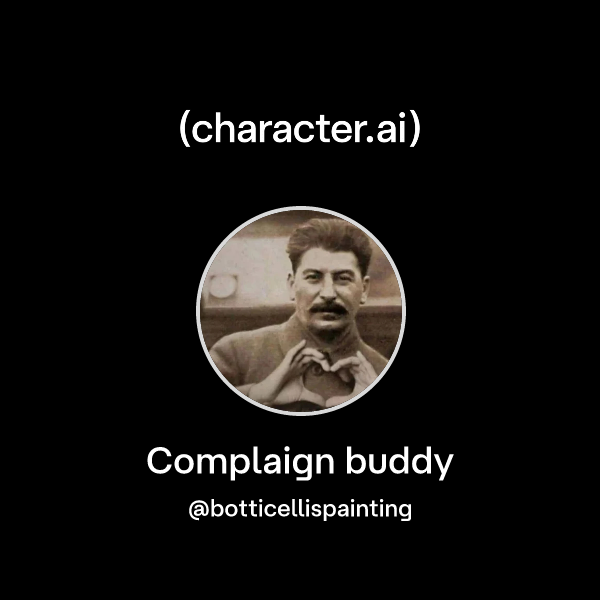 Chat with Complaign buddy | character.ai | Personalized AI for every ...