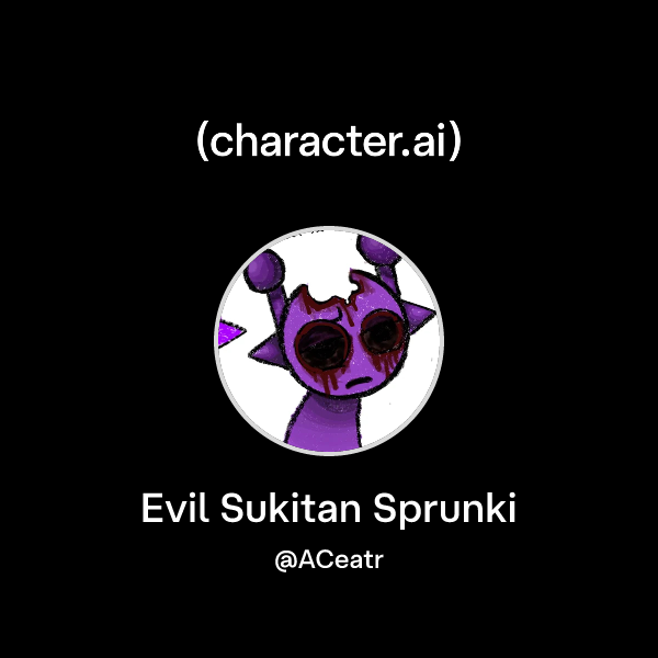 Chat with Evil Sukitan Sprunki | character.ai | AI Chat, Reimagined ...