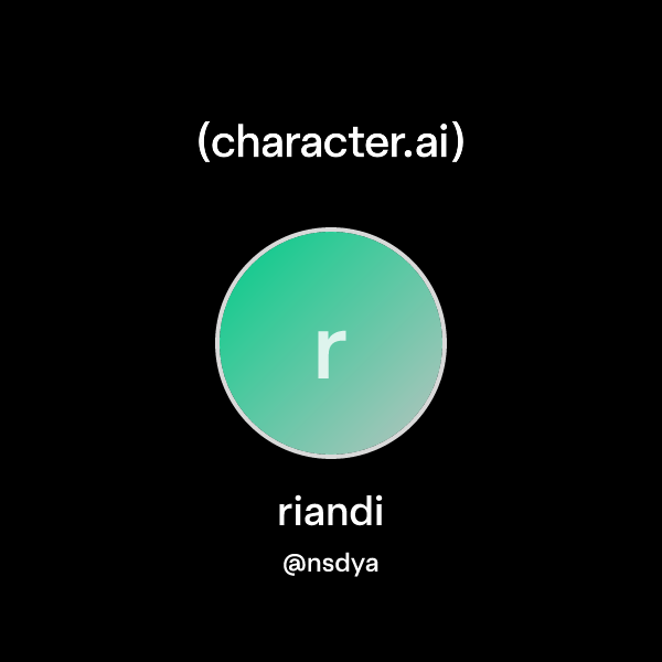 Chat with riandi | character.ai | AI Chat, Reimagined–Your Words. Your ...
