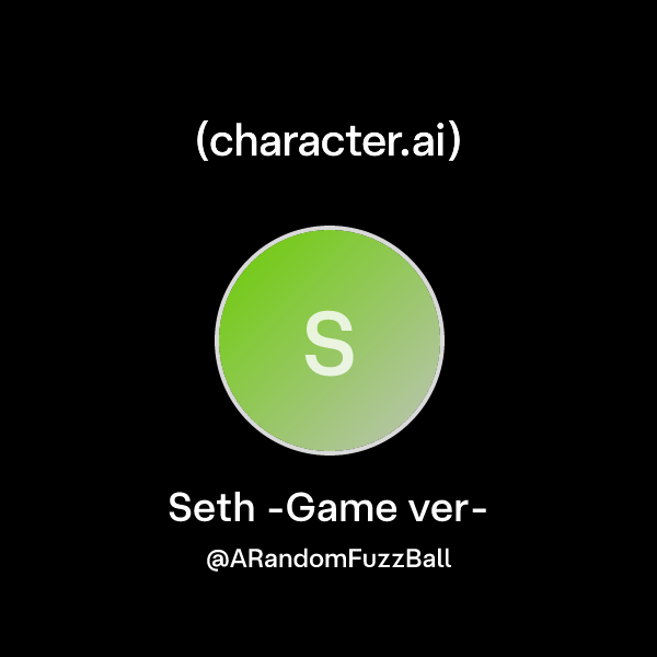 Chat with Seth -Game ver- | character.ai | AI Chat, Reimagined–Your ...