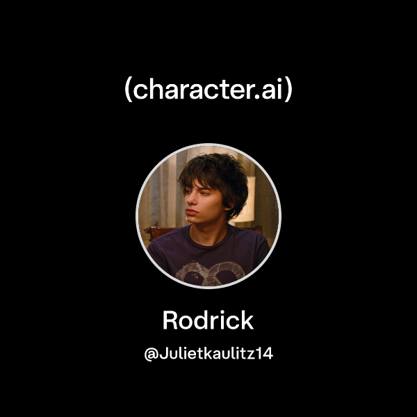 Chat with Rodrick | character.ai | Personalized AI for every moment of ...