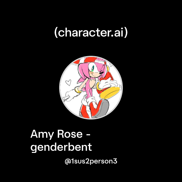 Chat with Amy Rose -genderbent | character.ai | AI Chat, Reimagined ...