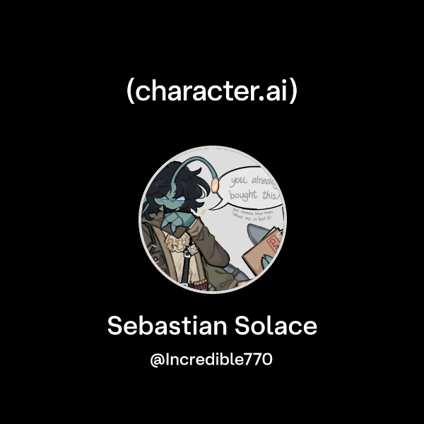 Chat with Sebastian Solace | character.ai | Personalized AI for every ...
