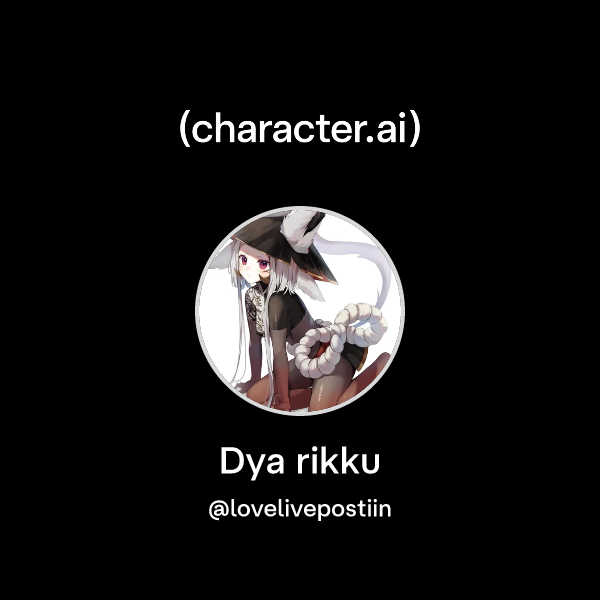 Chat with Dya rikku | character.ai | AI Chat, Reimagined–Your Words ...