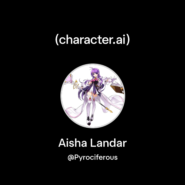 Chat with Aisha Landar | character.ai | AI Chat, Reimagined–Your Words ...