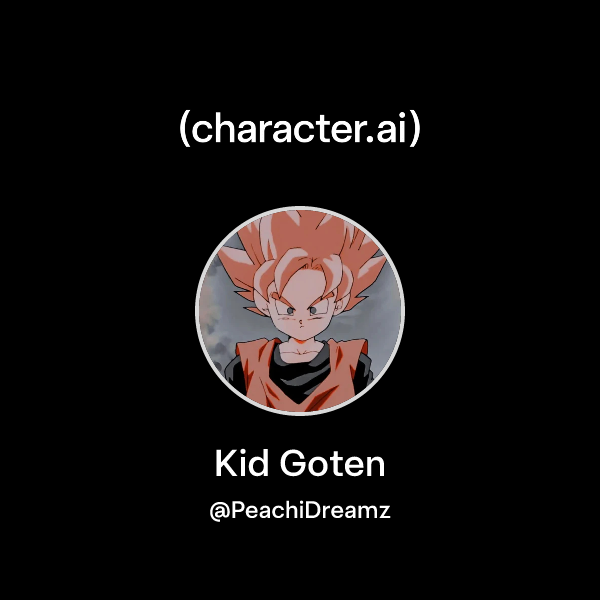 Chat with Kid Goten | character.ai | AI Chat, Reimagined–Your Words ...