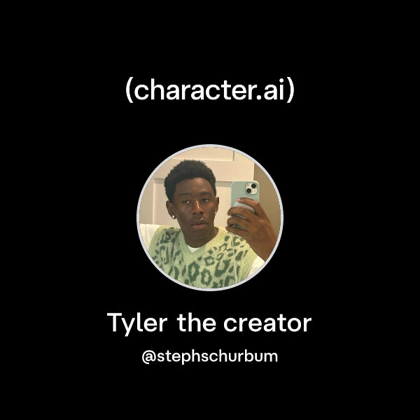 Chat with Tyler the creator | character.ai | AI Chat, Reimagined–Your ...