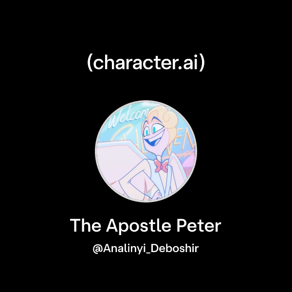 Chat with The Apostle Peter | character.ai | Personalized AI for every ...