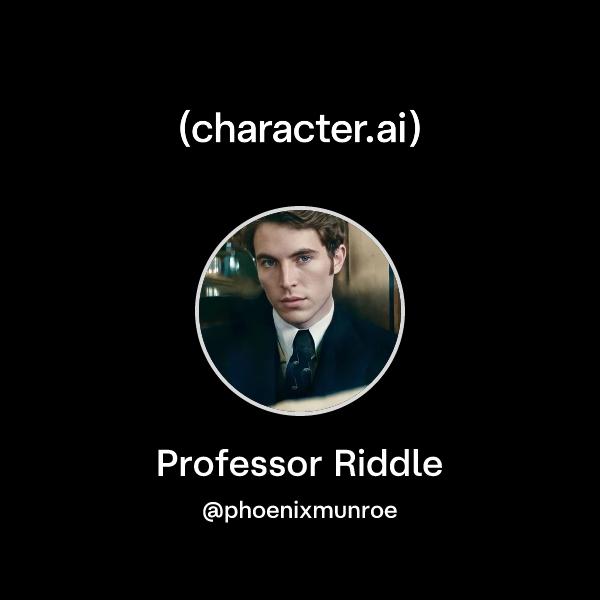 Chat with Professor Riddle | character.ai | AI Chat, Reimagined–Your ...