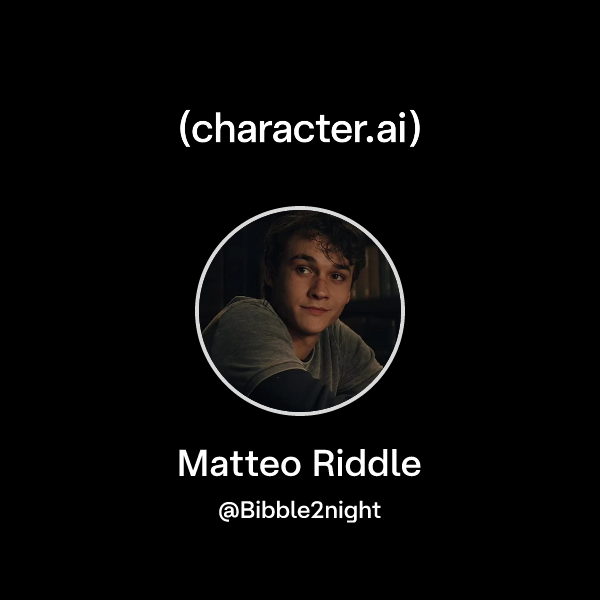 Chat with Matteo Riddle | character.ai | AI Chat, Reimagined–Your Words ...