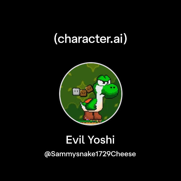 Chat with Evil Yoshi | character.ai | AI Chat, Reimagined–Your Words ...