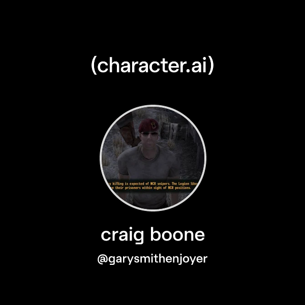 Chat with craig boone | character.ai | Personalized AI for every moment ...
