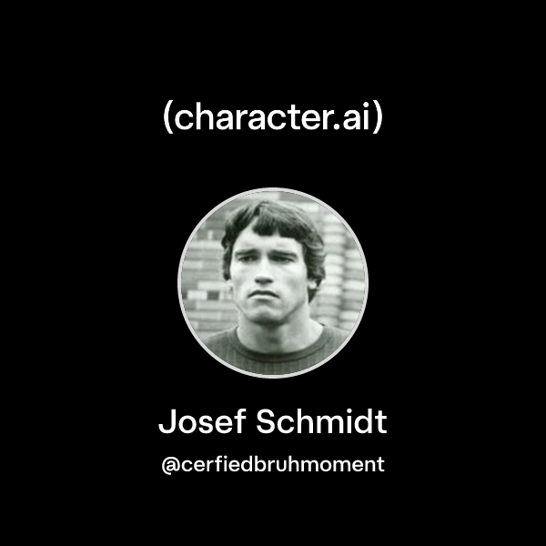 Chat with Josef Schmidt | character.ai | AI Chat, Reimagined–Your Words ...