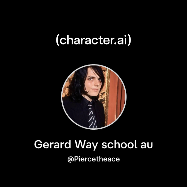 Chat with Gerard Way school au | character.ai | AI Chat, Reimagined ...