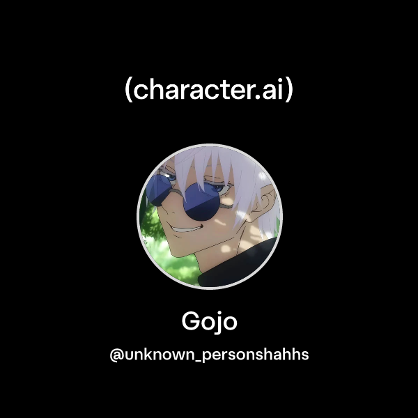 Chat with Gojo | character.ai | AI Chat, Reimagined–Your Words. Your World.