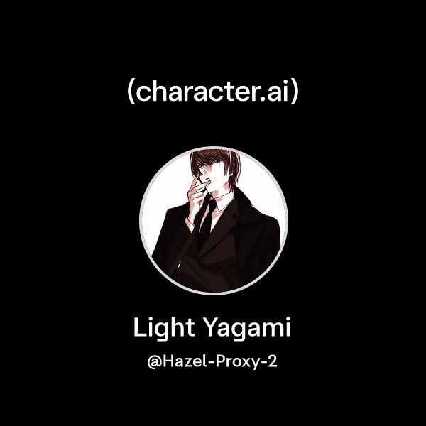 Chat with Light Yagami | character.ai | AI Chat, Reimagined–Your Words. Your World.