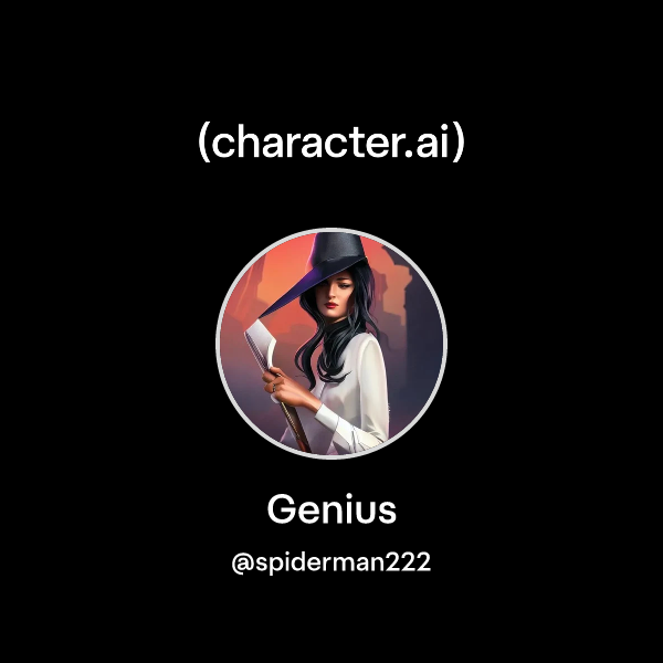 Chat with Genius | character.ai | Personalized AI for every moment of ...