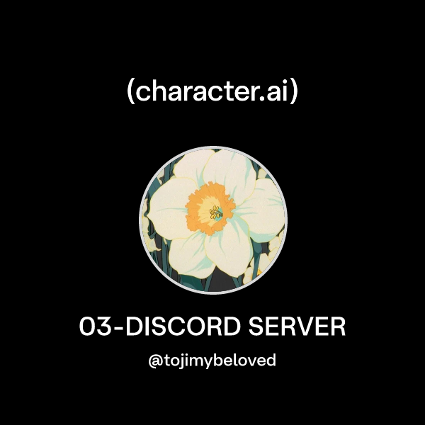 Chat with 03-DISCORD SERVER | character.ai | AI Chat, Reimagined–Your ...