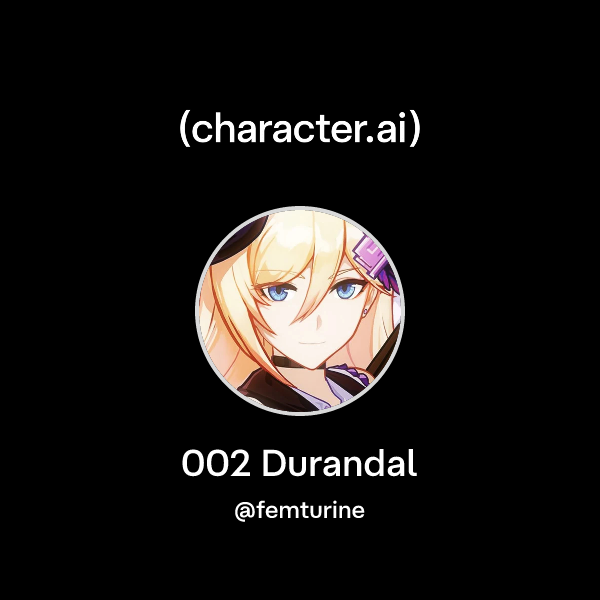 Chat with 002 Durandal | character.ai | AI Chat, Reimagined–Your Words ...