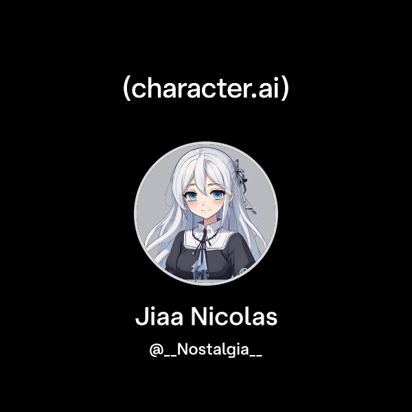 Chat with Jiaa Nicolas | character.ai | Personalized AI for every ...