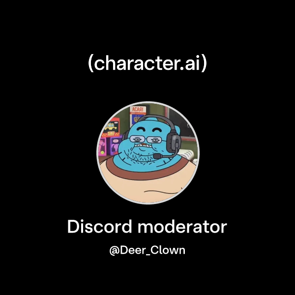 Chat with Discord moderator | character.ai | Personalized AI for every ...