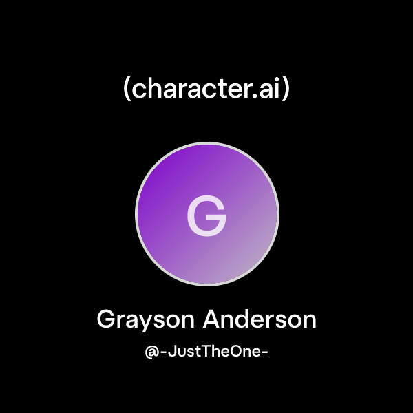 Chat with Grayson Anderson | character.ai | AI Chat, Reimagined–Your ...