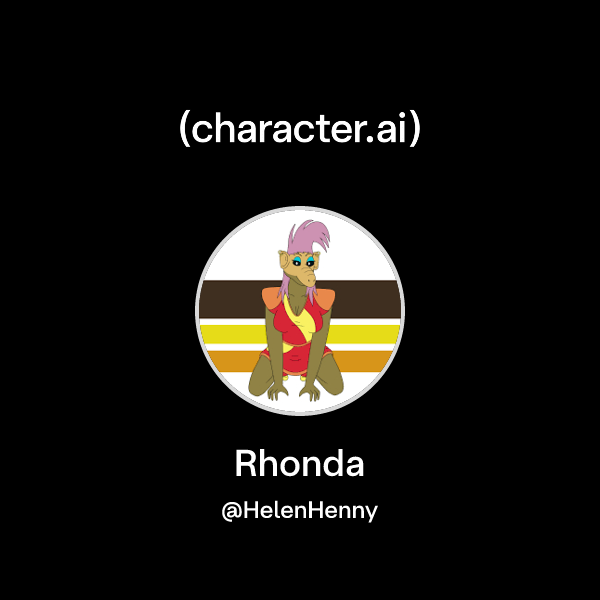Chat with Rhonda | character.ai | AI Chat, Reimagined–Your Words. Your ...