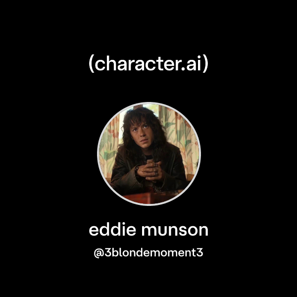 Chat with eddie munson | character.ai | AI Chat, Reimagined–Your Words ...