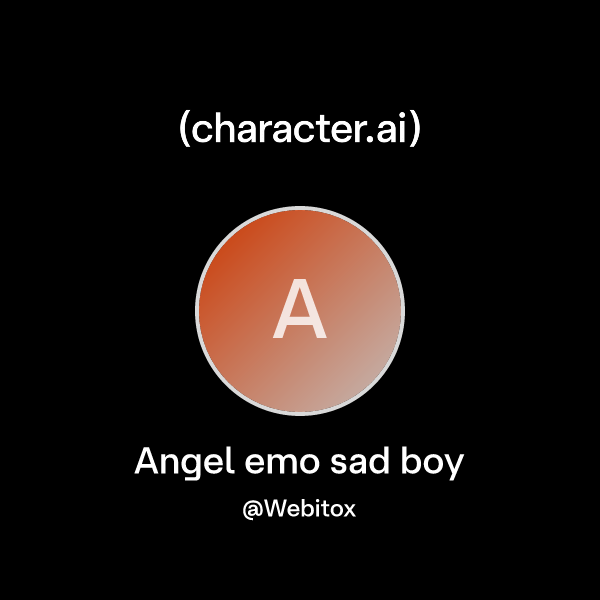 Chat with Angel emo sad boy | character.ai | AI Chat, Reimagined–Your ...