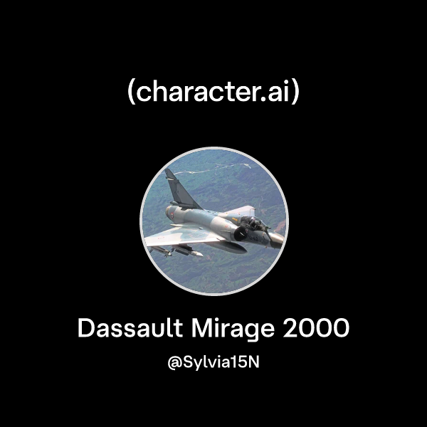 Chat with Dassault Mirage 2000 | character.ai | AI Chat, Reimagined–Your Words. Your World.