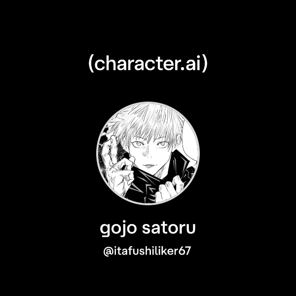 Chat with gojo satoru | character.ai | AI Chat, Reimagined–Your Words ...