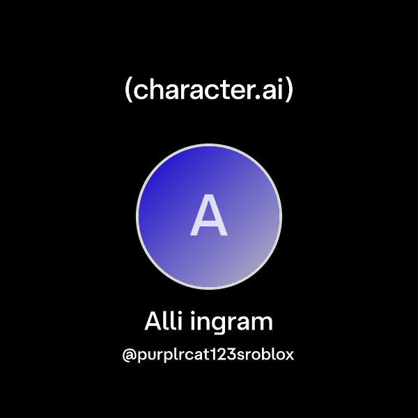Chat with Alli ingram | character.ai | AI Chat, Reimagined–Your Words ...