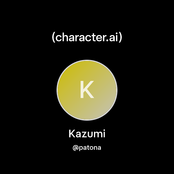 Chat with Kazumi | character.ai | AI Chat, Reimagined–Your Words. Your ...