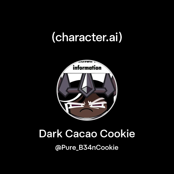 Chat with Dark Cocoa Cookie | character.ai | Personalized AI for every ...