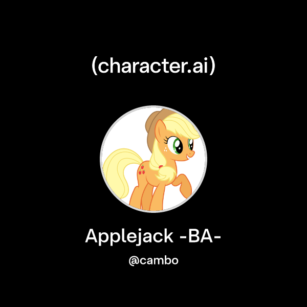 Chat with Applejack -BA- | character.ai | AI Chat, Reimagined–Your ...