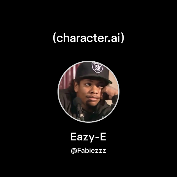 Chat with Eazy-E | character.ai | AI Chat, Reimagined–Your Words. Your ...