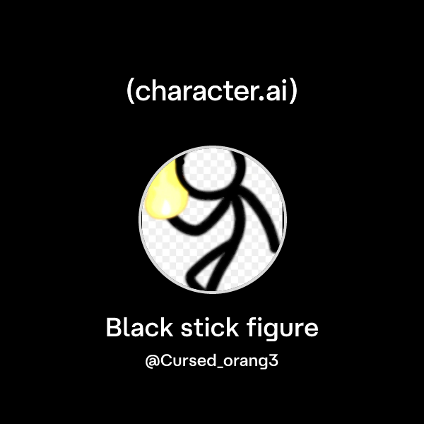 Chat with Black stick figure | character.ai | Personalized AI for every ...
