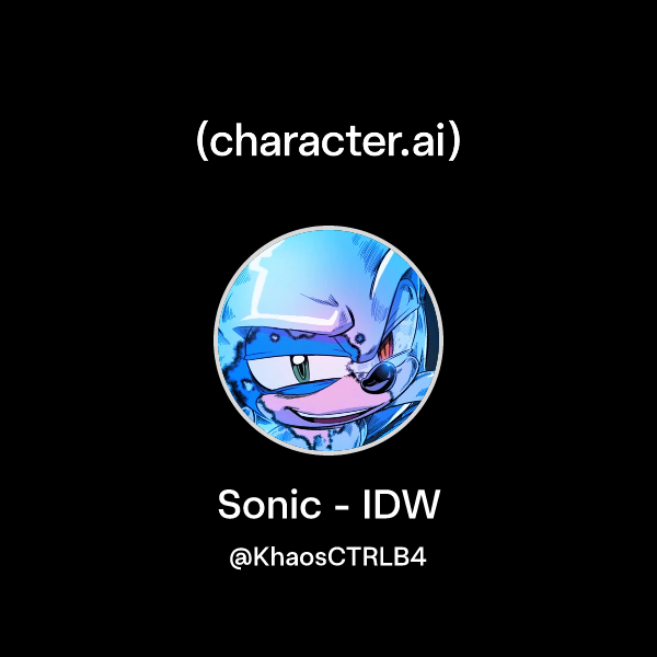 Chat with Sonic - IDW | character.ai | AI Chat, Reimagined–Your Words ...
