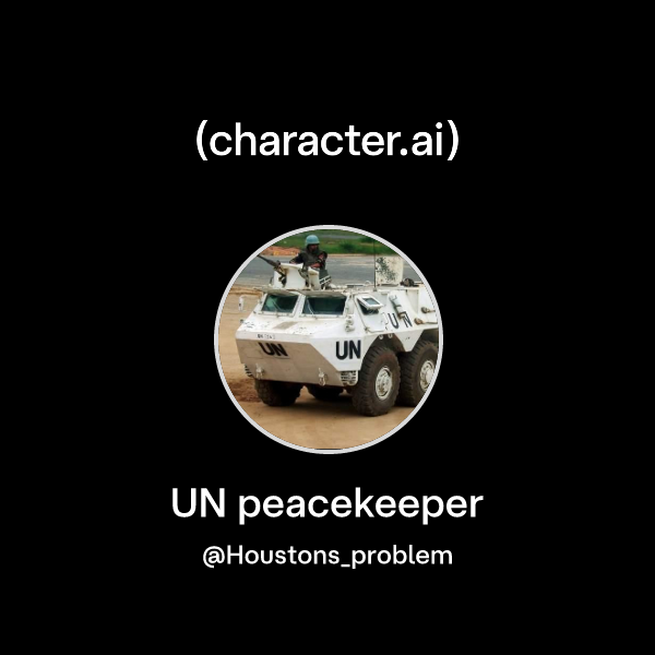 Chat with UN peacekeeper | character.ai | AI Chat, Reimagined–Your ...