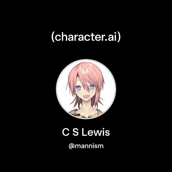 Chat with C S Lewis | character.ai | Personalized AI for every moment ...