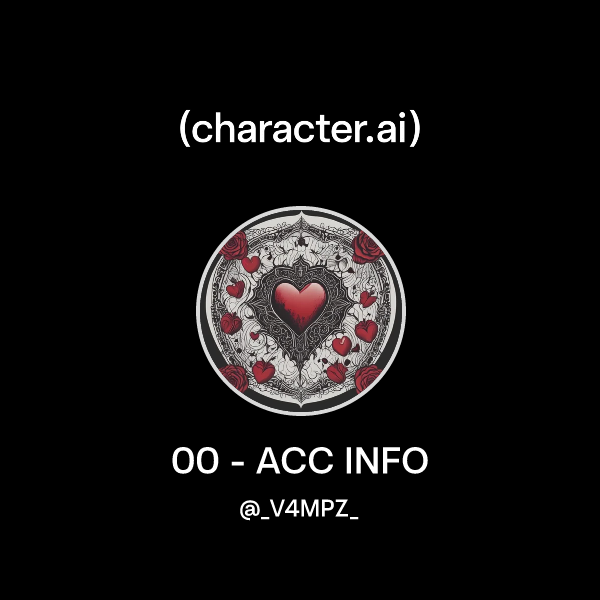 Chat with 00 - ACC INFO | character.ai | AI Chat, Reimagined–Your Words ...